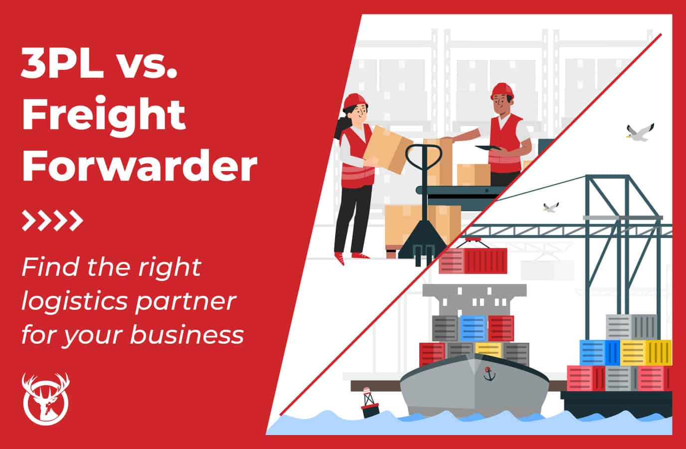 3PL vs. Freight Forwarder: Explained by Examples | Red Stag Fulfillment