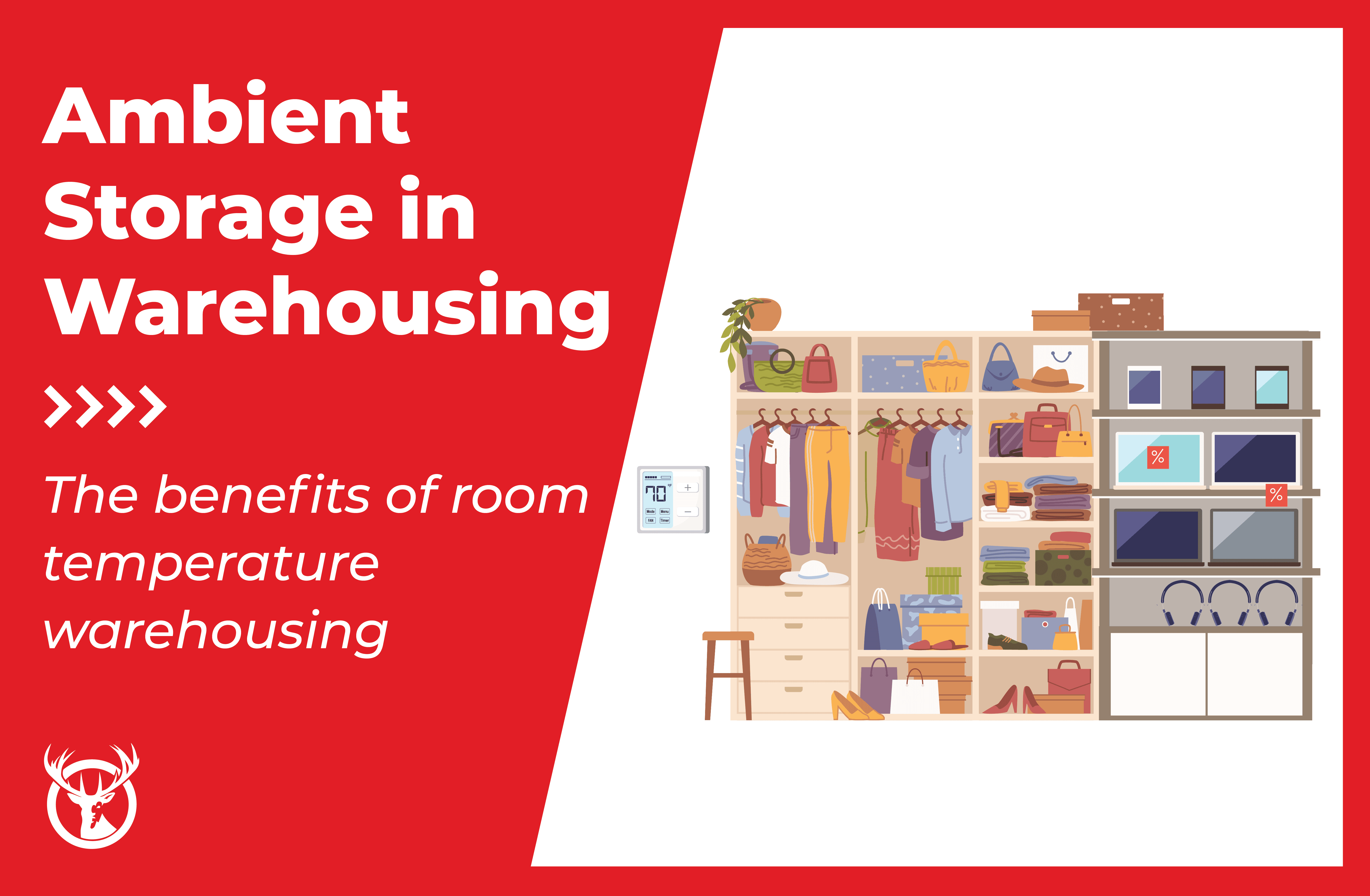 What is ambient storage in warehousing? | Red Stag Fulfillment