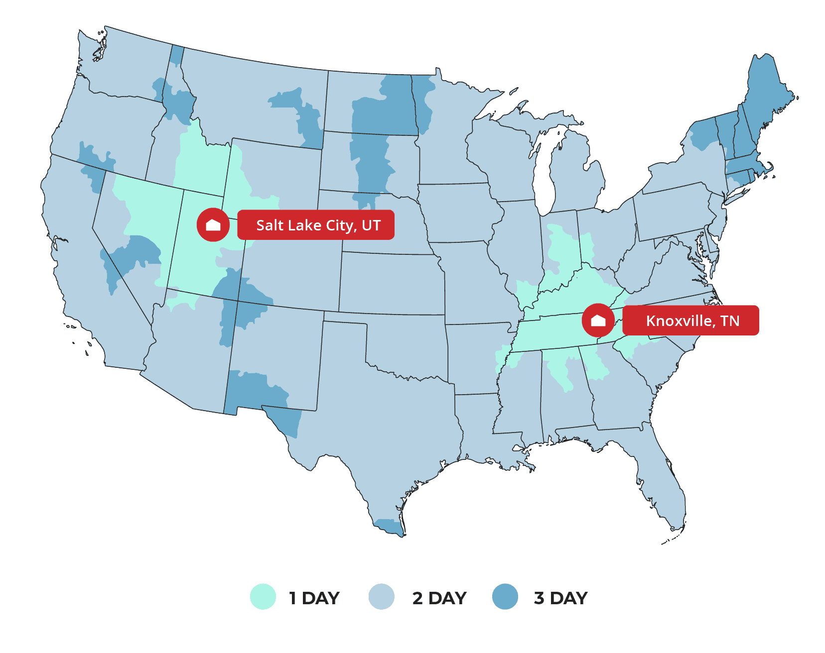 Overnight shipping explained for ecommerce | Red Stag Fulfillment