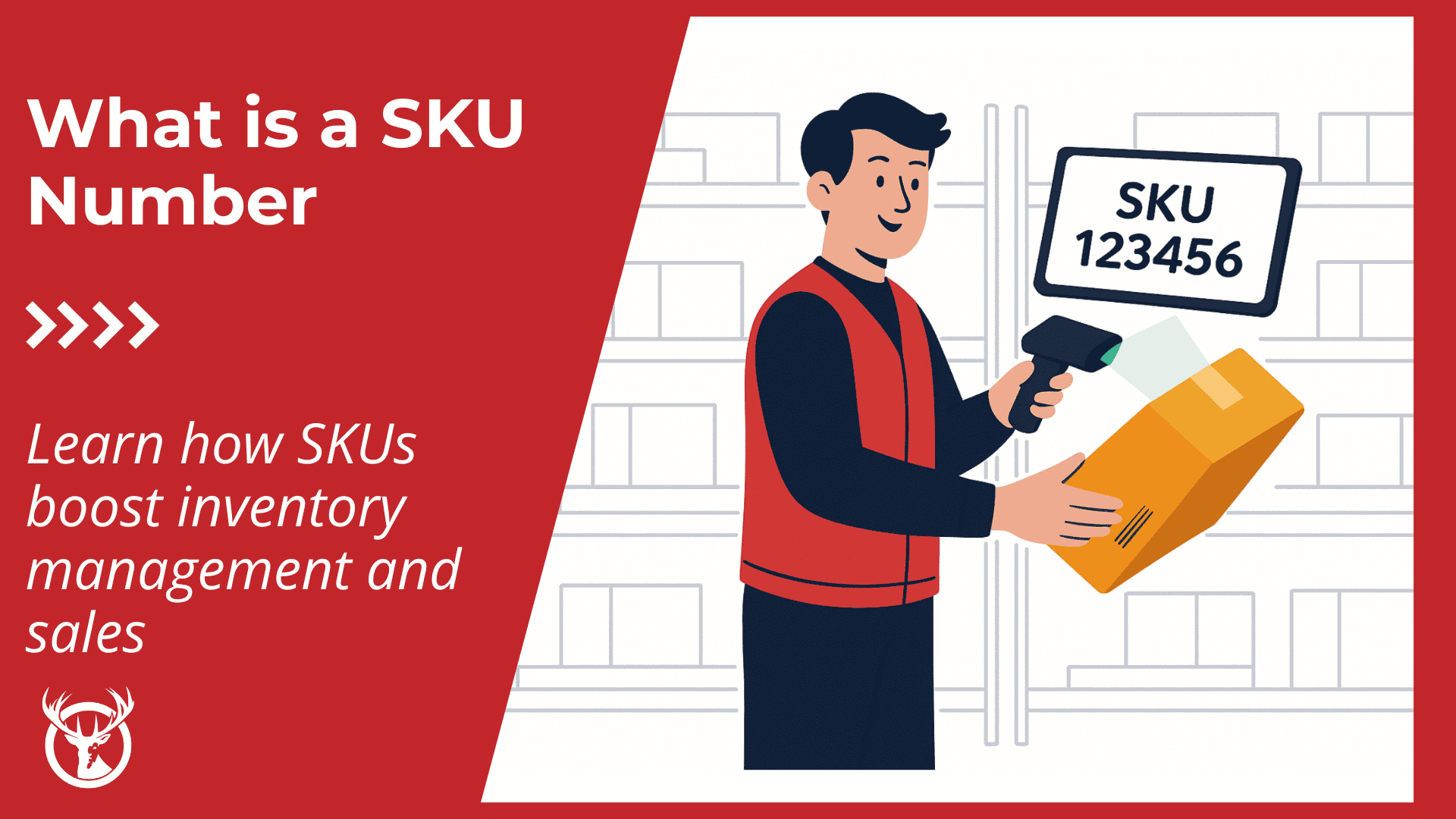 What is a SKU number and how is it used?