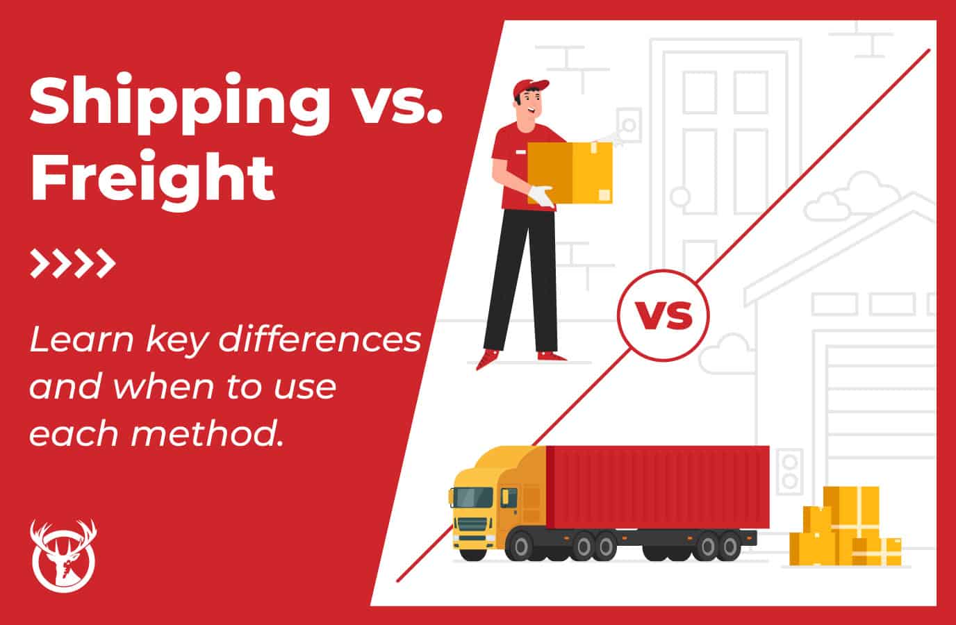 Shipping vs. freight: what’s the difference? | Red Stag Fulfillment