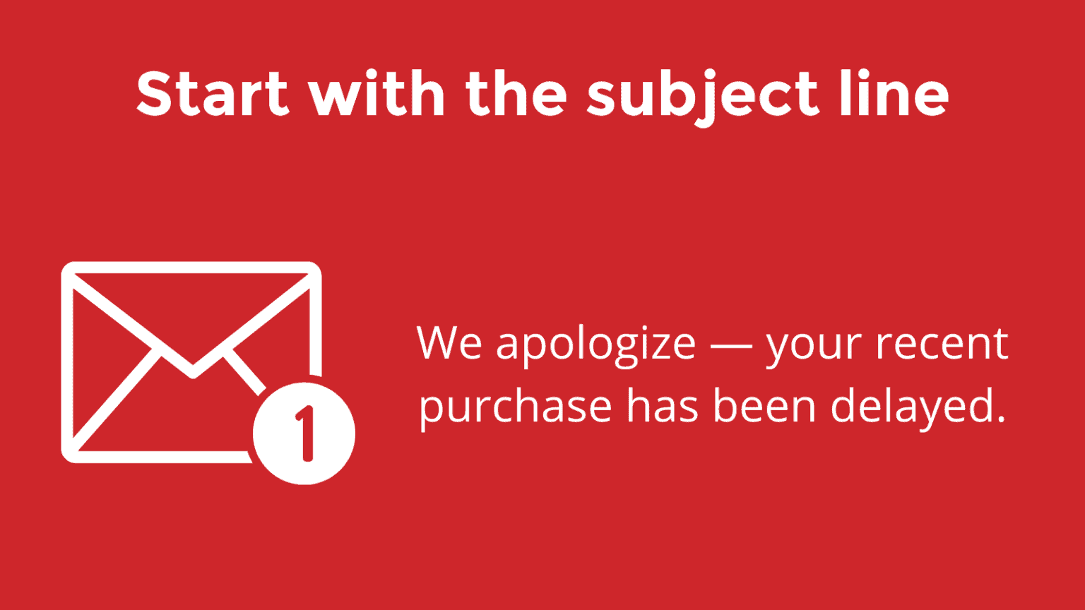 How to write a shipping delay email | Red Stag Fulfillment