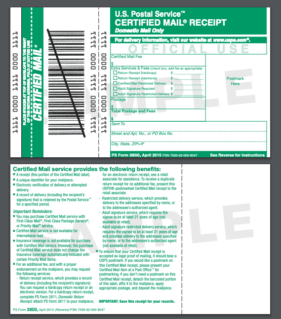 Guide To USPS Certified Mail Red Stag Fulfillment Guide To USPS Certified Mail Red Stag Fulfillment
