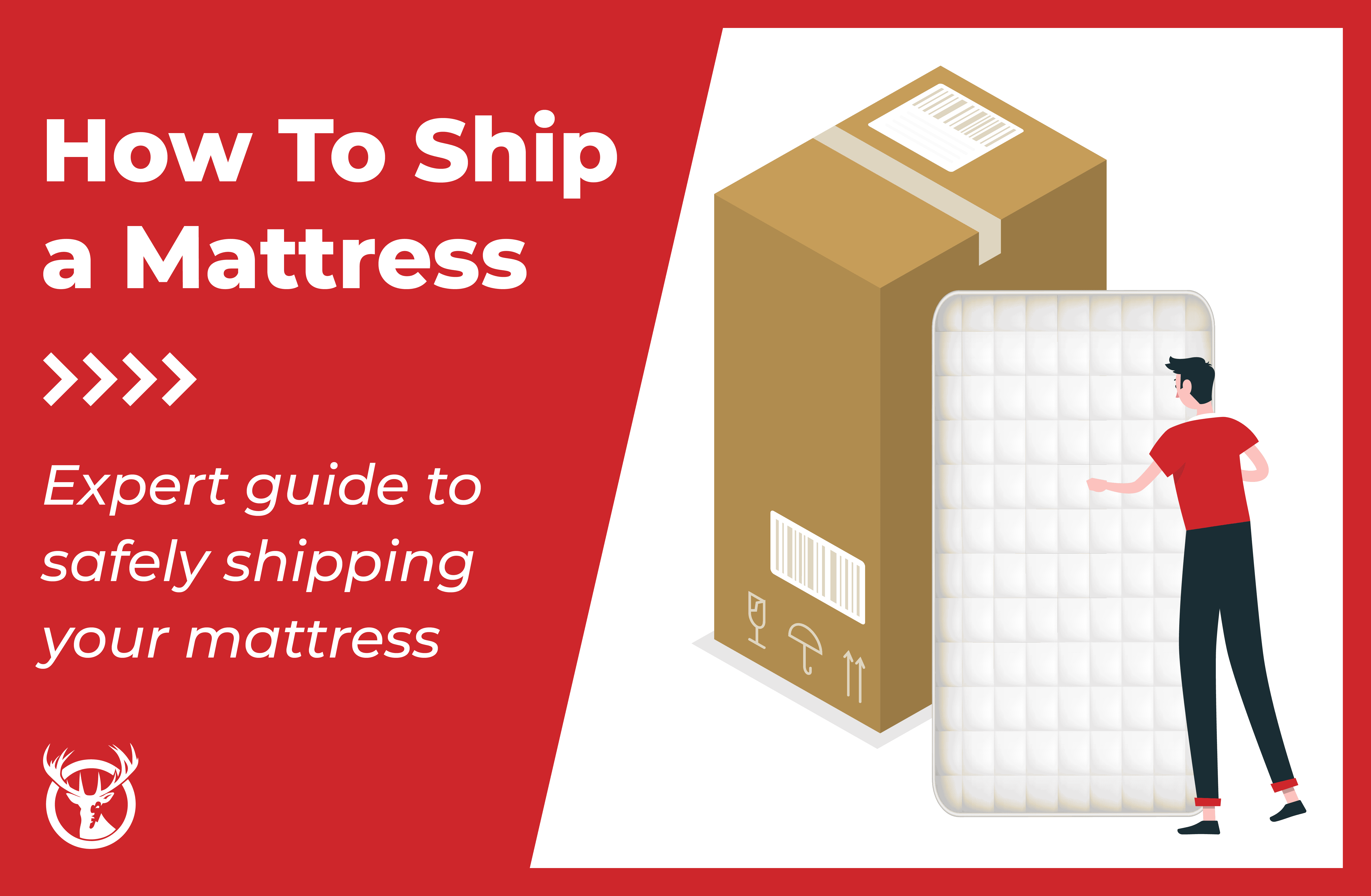 How To Ship a Mattress (Cheapest + Fastest Methods) | Red Stag Fulfillment